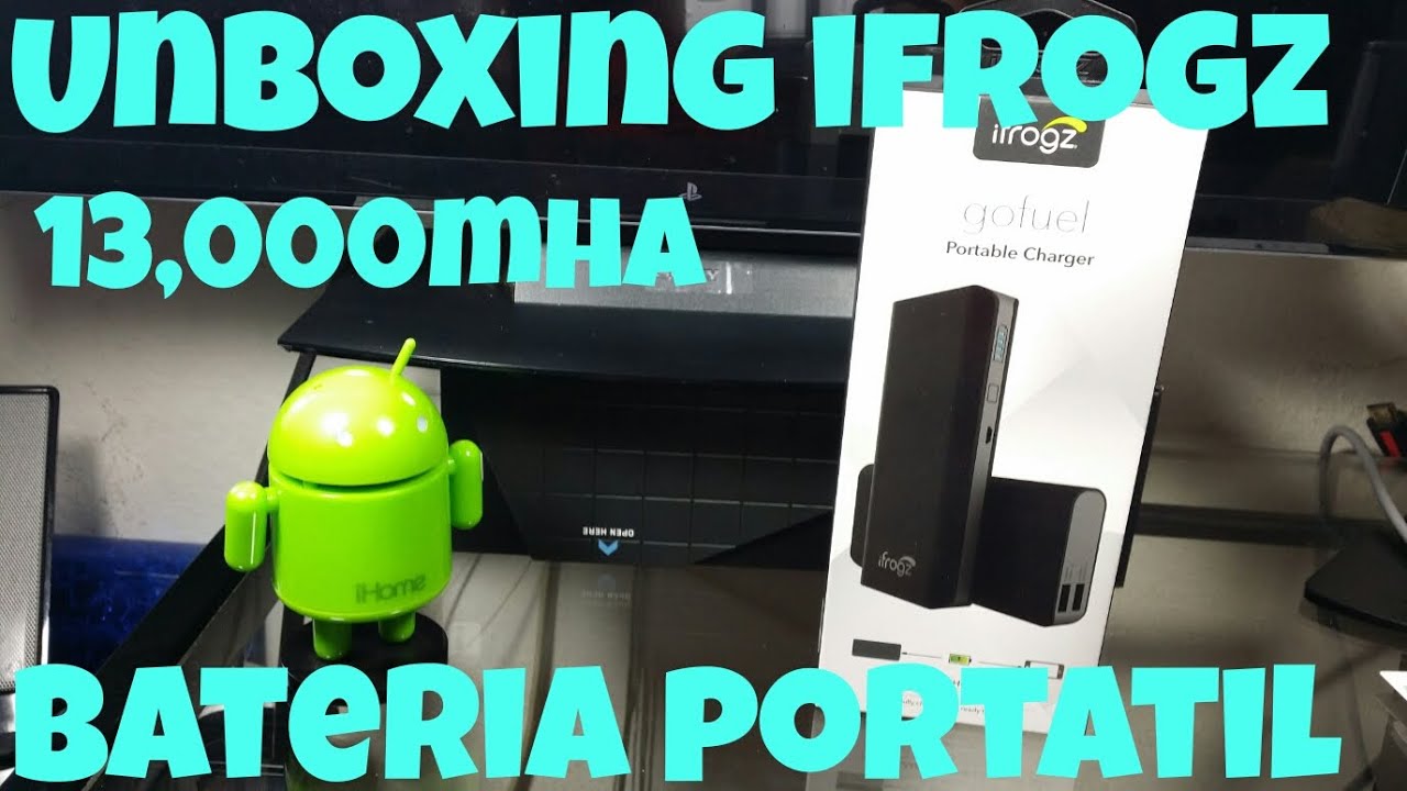 Unboxing Ifrogz Gofuel Bateria Portatil - YouTube