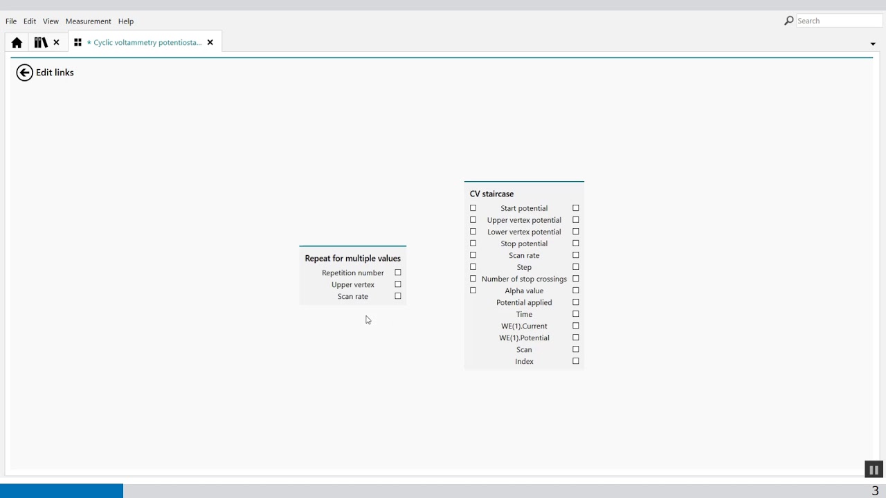 Metrohm Autolab NOVA 2 - Build Text command - YouTube
