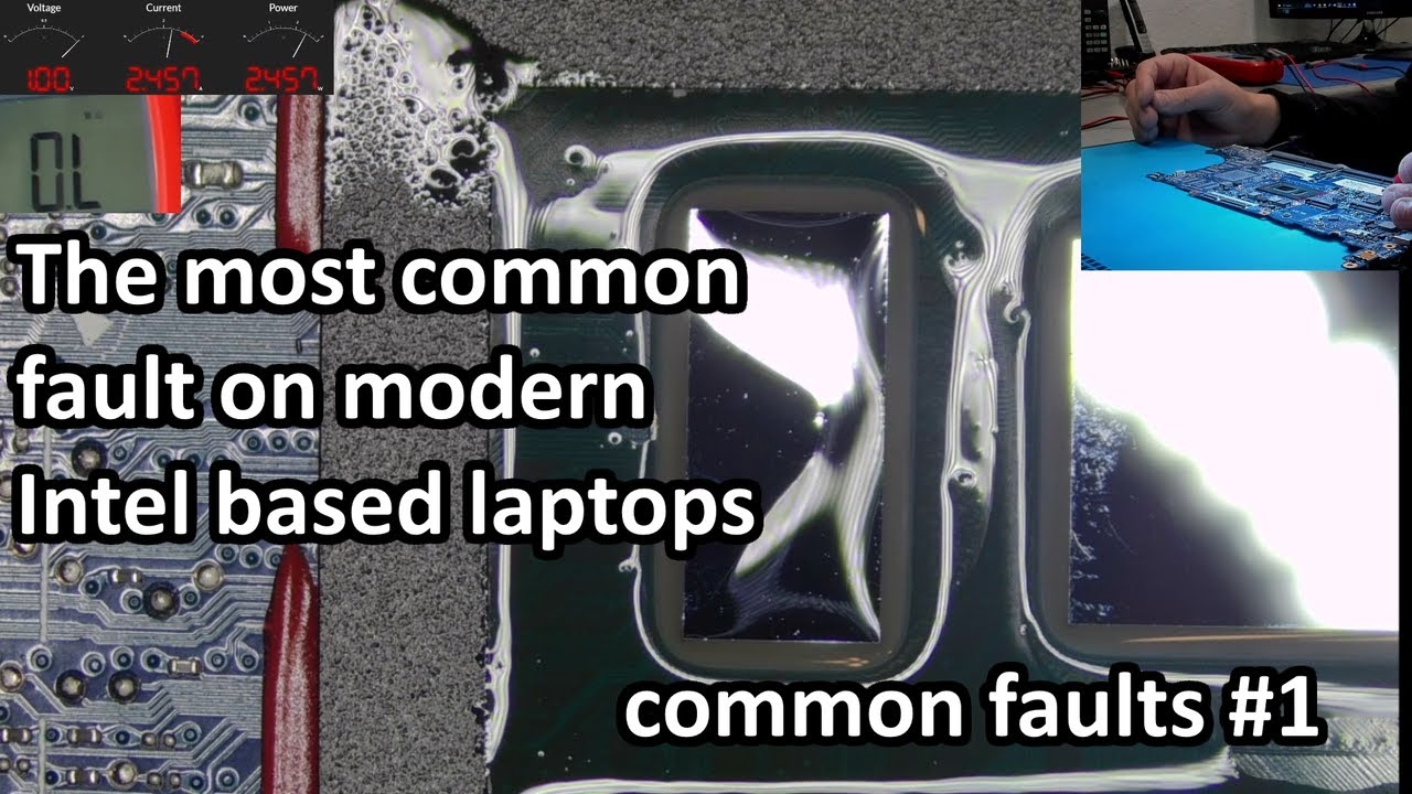 The most common fault on modern Intel based laptops - Common faults #1 ...