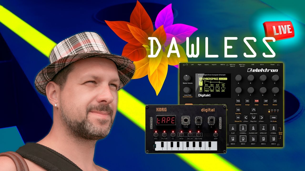 Dawless Stream #26 Digitakt/Korg NTS-1/Microfreak [Ambient, Chillout ...