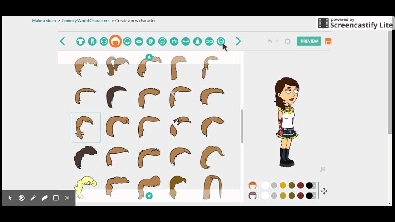 How To Make Tara On GoAnimate - YouTube