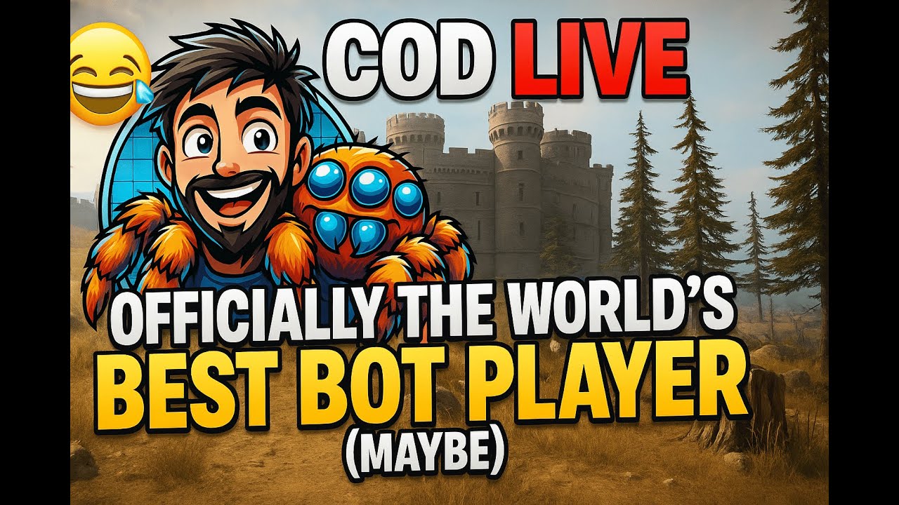 😂 COD Live: Officially the World's Best Bot Player (Maybe) - YouTube