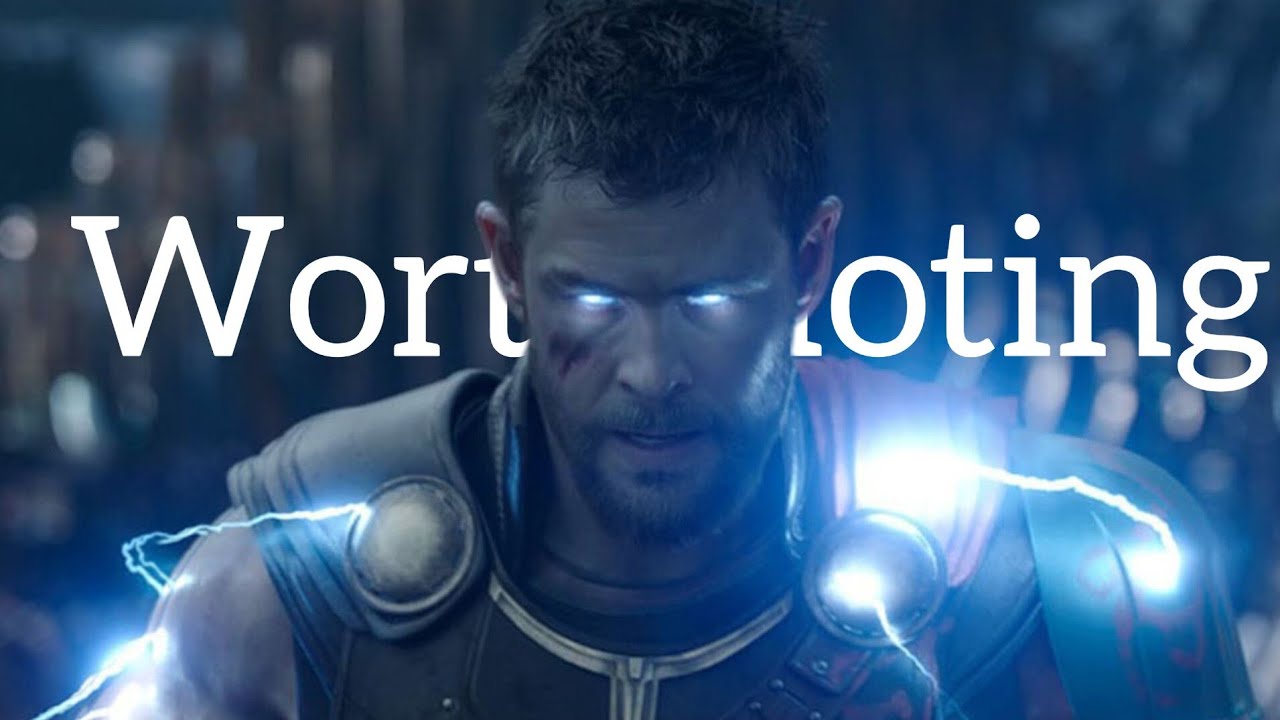 THOR edit ll worth nothing edit ll Thor love and thunder - YouTube