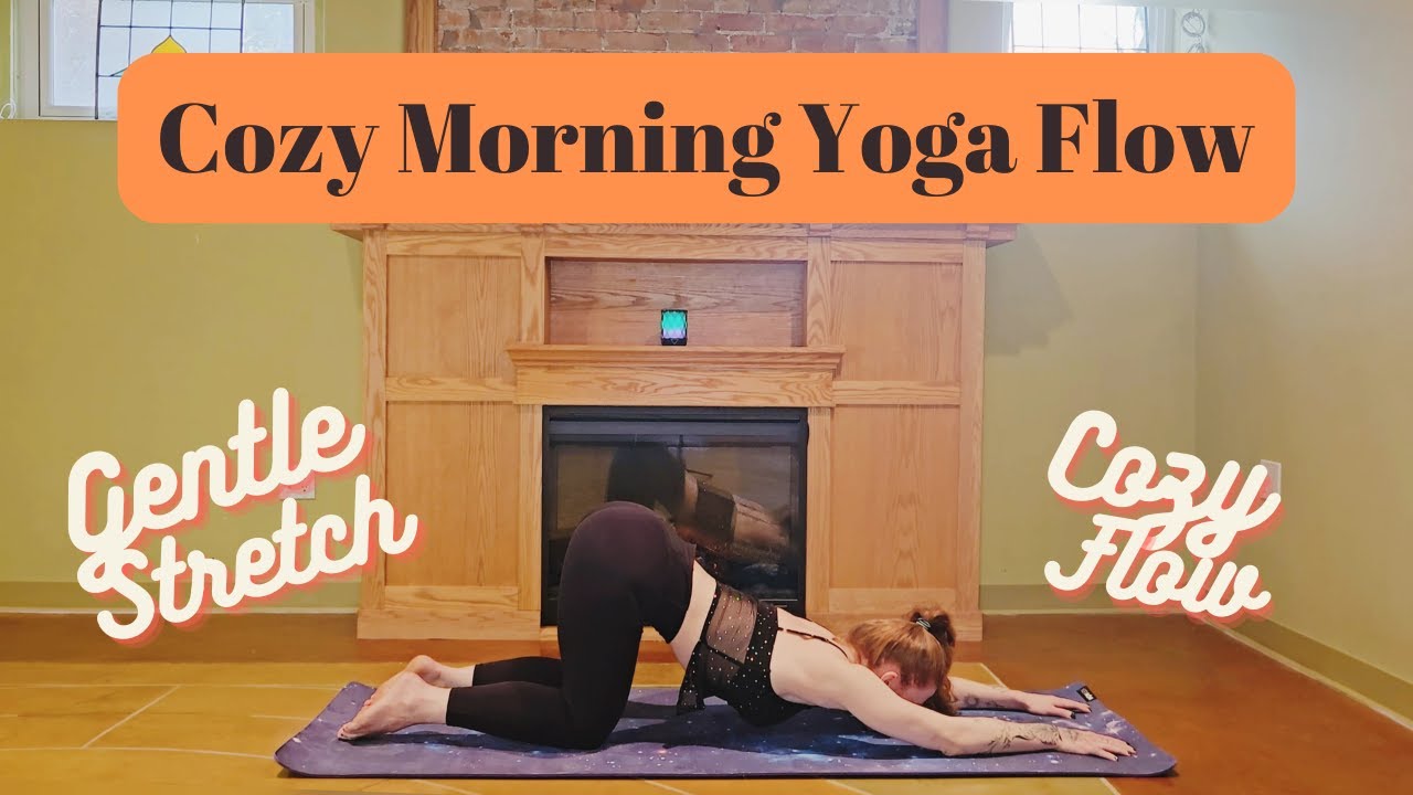 Gentle Morning Yoga | A Cozy, Slow Flow to Start Your Day - YouTube