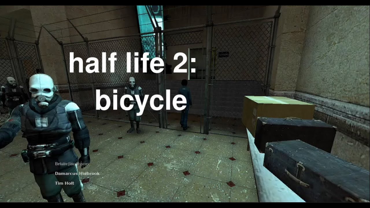 half life 2: bicycle - YouTube