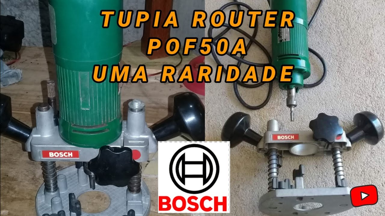 #Tupia Router de coluna Bosch POF 500 A, uma raridade #bosch# - YouTube