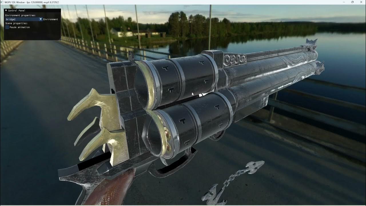 NervLand Demo #001 - Advanced object PBR rendering - YouTube