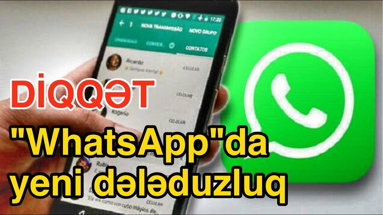 DİQQƏT: "WhatsApp"da yaxınlarınızın adından borc pul istəyə bilərlər ...