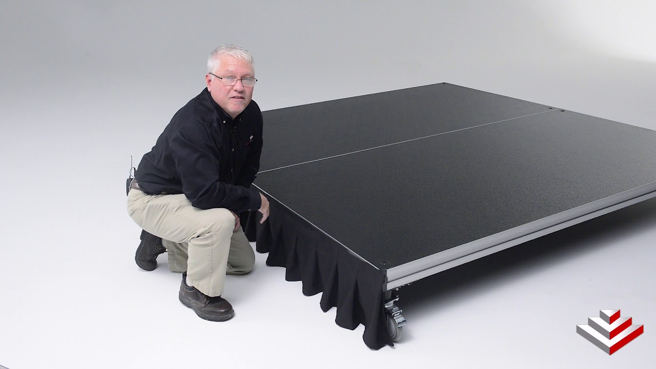 StageRight Deck Skirting - YouTube