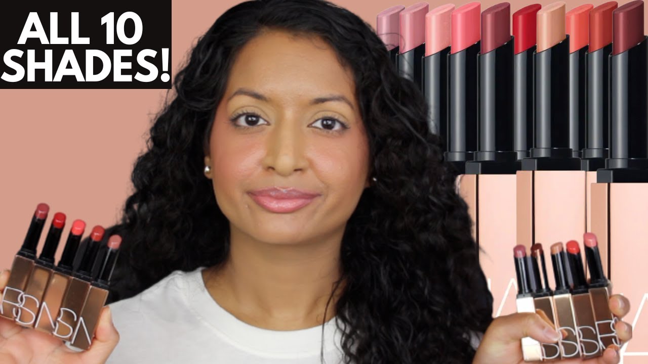 Nars Afterglow Sensual Shine Lipsticks Review - YouTube