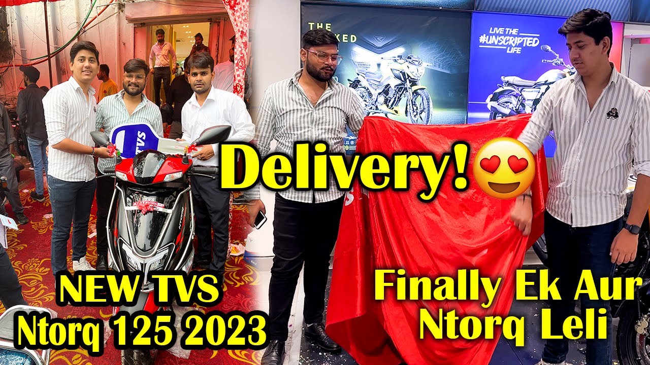 Taking Delivery Of New TVS Ntorq Race Edition 125😍 | New Scooty🔥 - YouTube