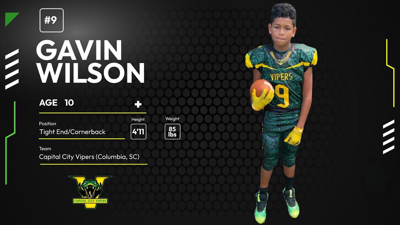10u Player Highlight Reel | Gavin Wilson - YouTube