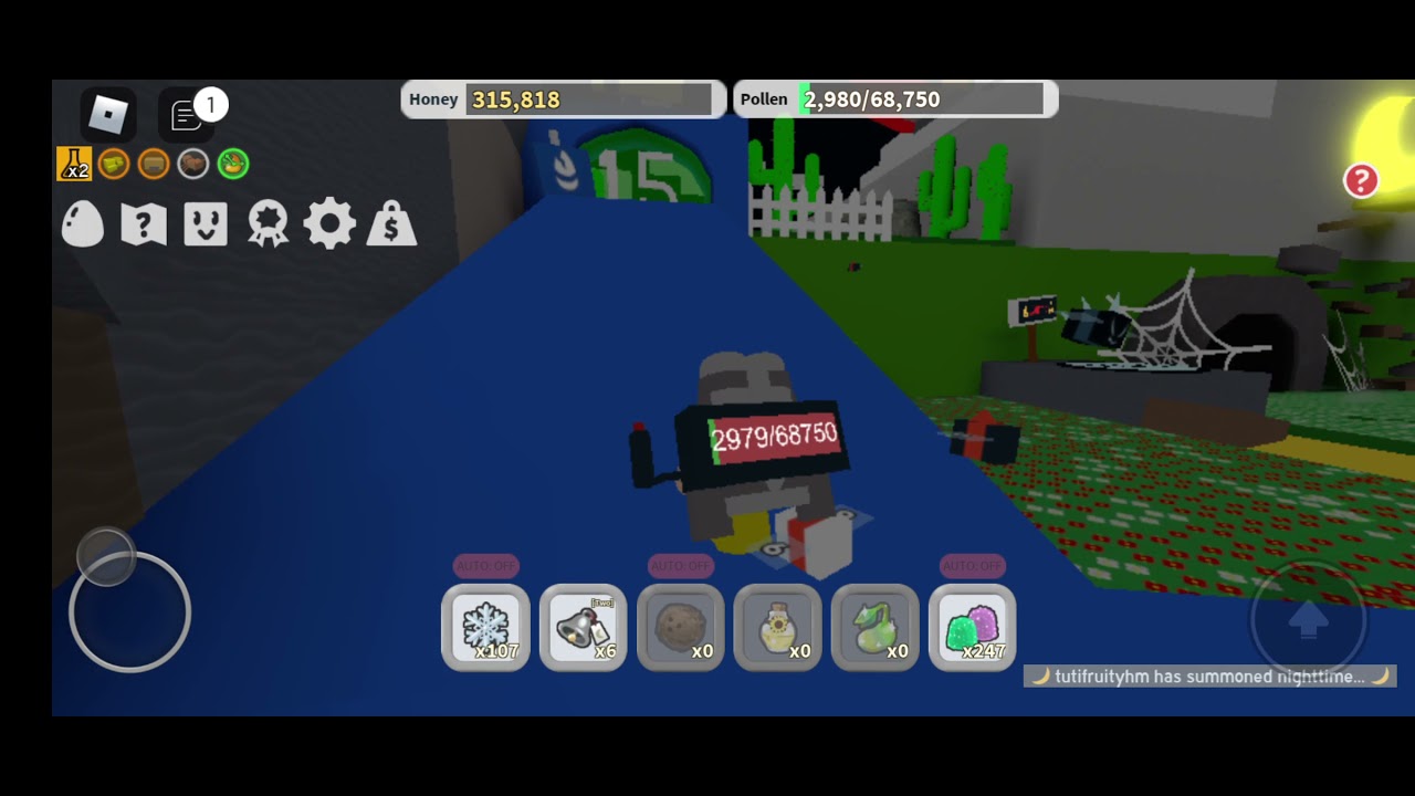 bee swarm simulator boss 2 vicious bee 🐝 - YouTube