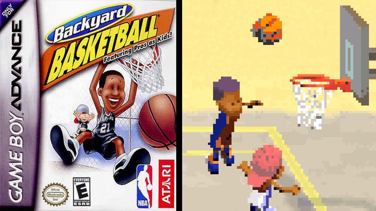 Backyard Basketball ... (GBA) Gameplay Peek - YouTube