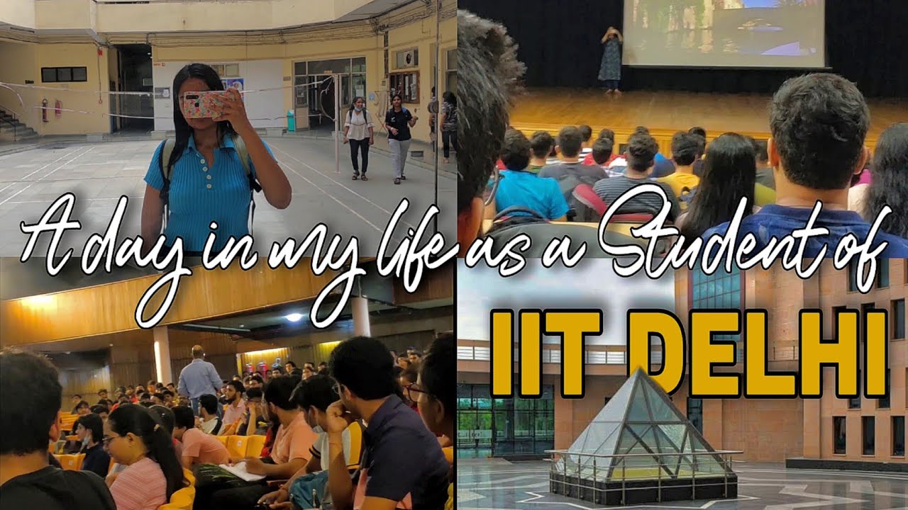 A day in the life of IIT DELHI student♡ | Offline classes - YouTube