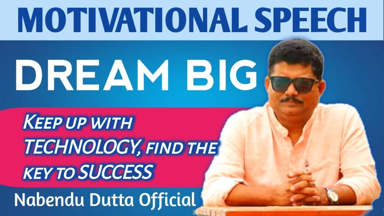 How to improve life with new technology|live with positive energy|Motivational talk by Nabendu ...