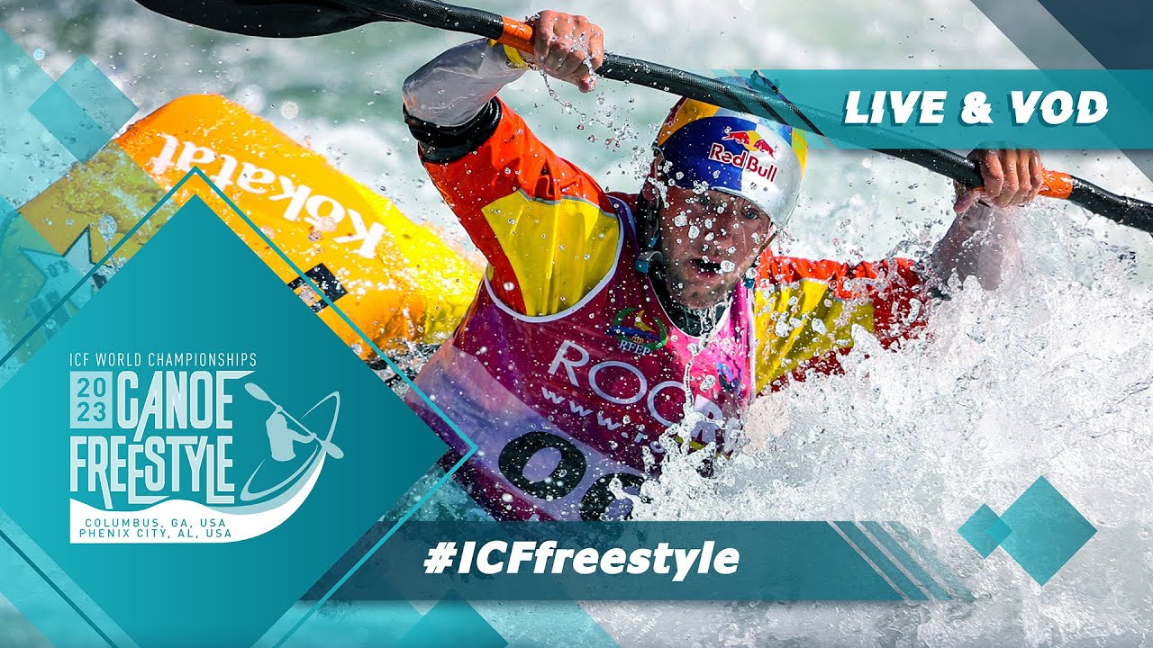 Kayak: Junior Semis & Finals, Quarters / 2023 ICF Canoe Freestyle World ...