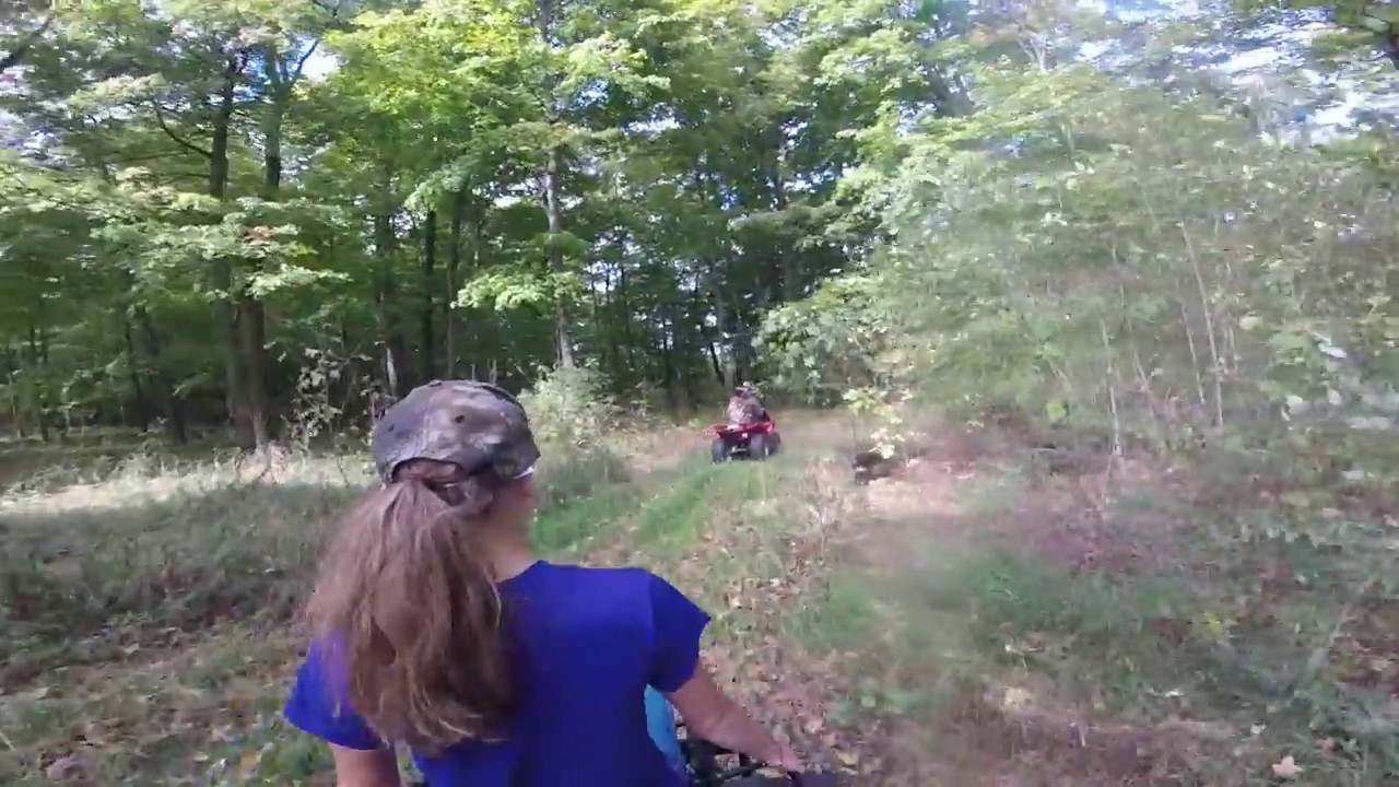 Atv ride in Yuba Wisconsin - YouTube