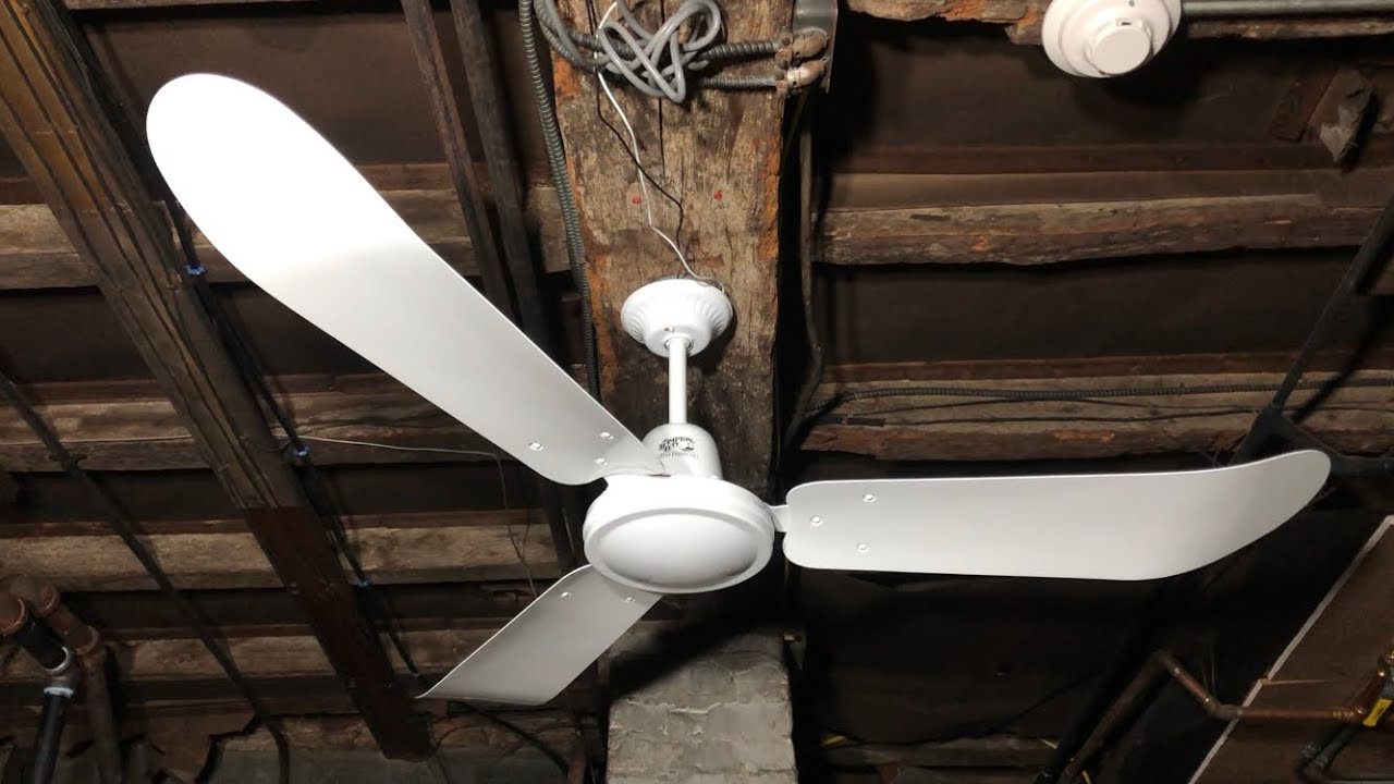 Hampton Bay Industrial Ceiling Fan 56” (SMC K56)(Solid State) - YouTube