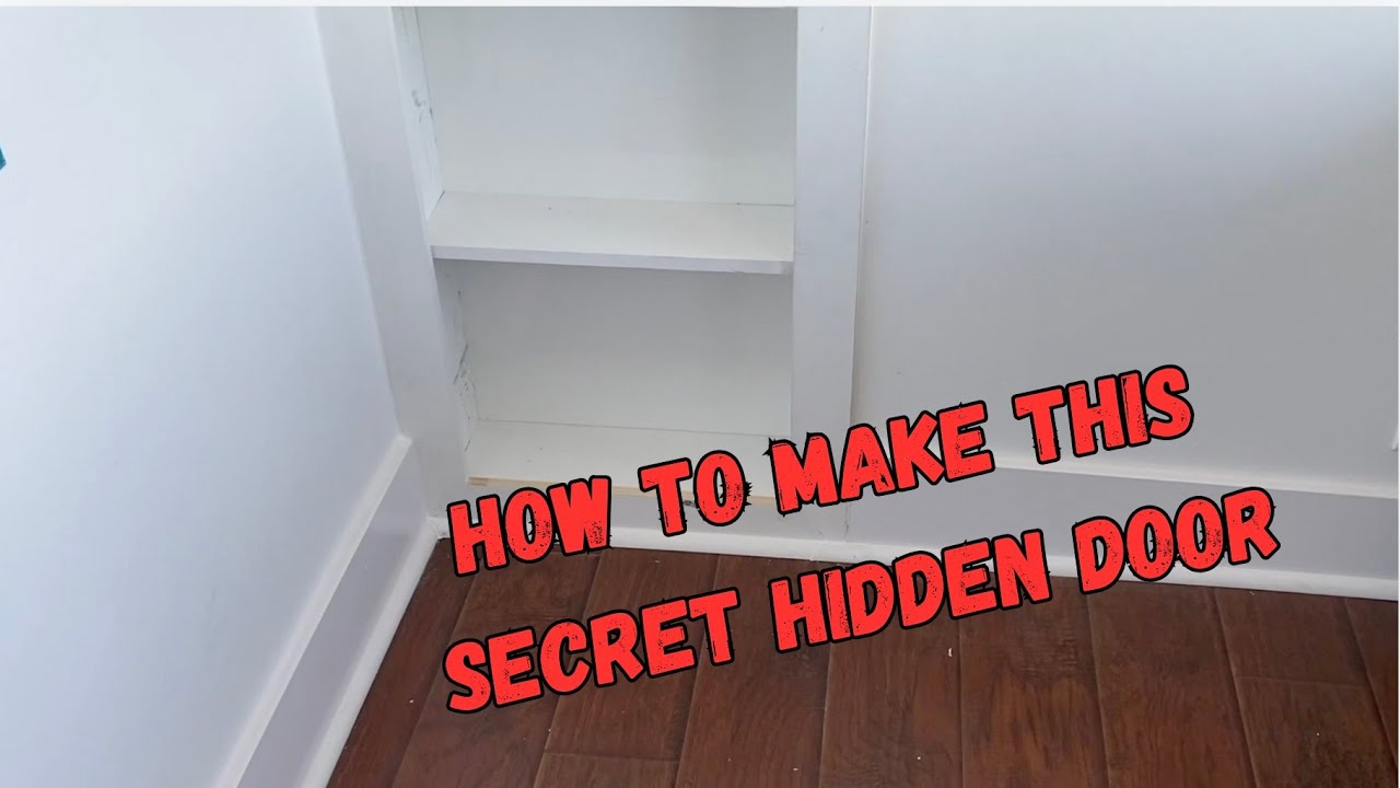 How to make this secret hidden door - YouTube