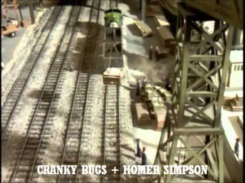 What If...Cranky Bugs + Homer Simpson? - YouTube