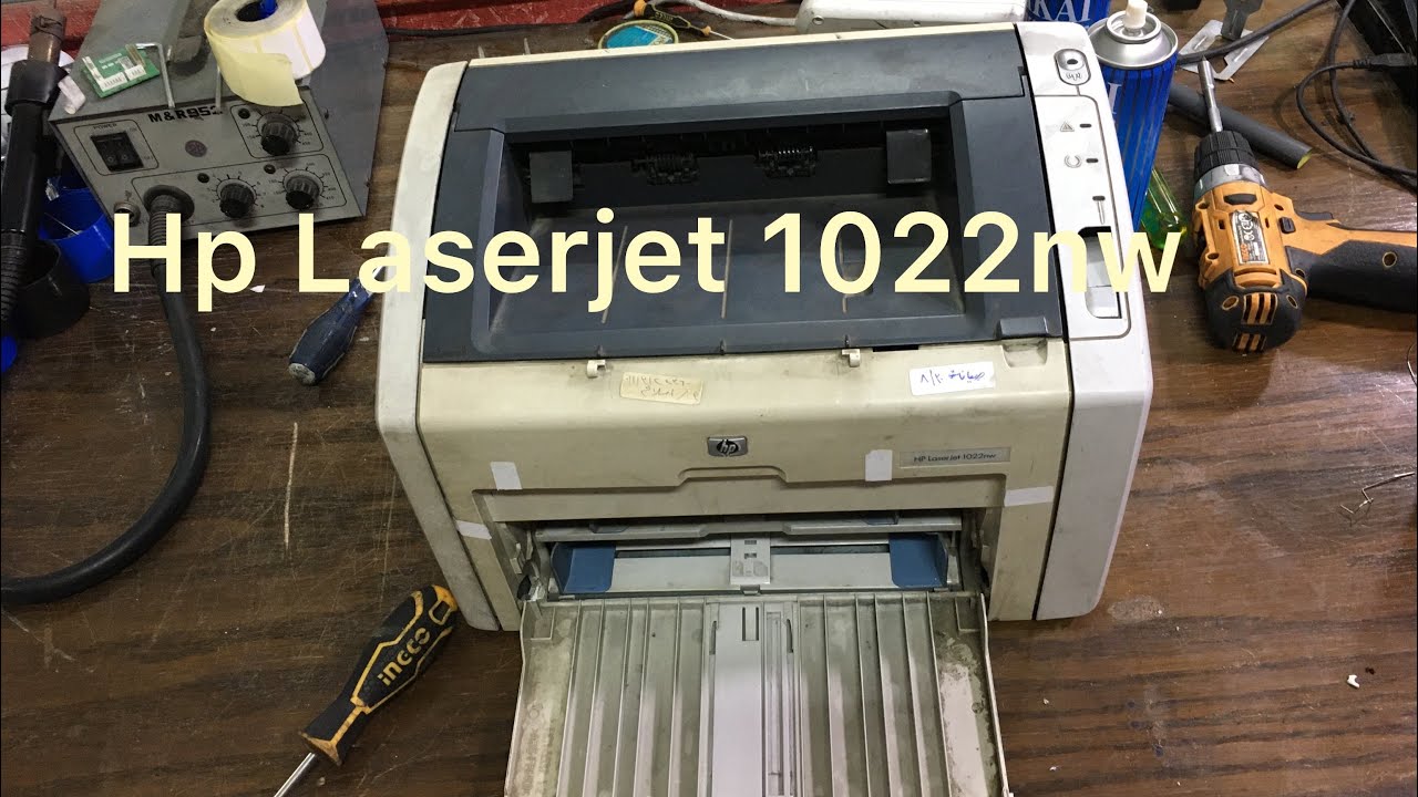 Hp Laserjet 1022nw Fuser Film Replace Jam On OutPut / تغيير جراب سخان ...