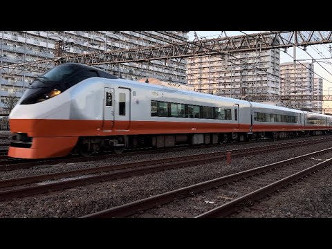 【高速ジョイント音】74M 常磐快速線 E657系K3編成(オレンジパーシモン塗装) 特急 ときわ74号 品川行 柏～松戸間 通過 A0127-16 - YouTube
