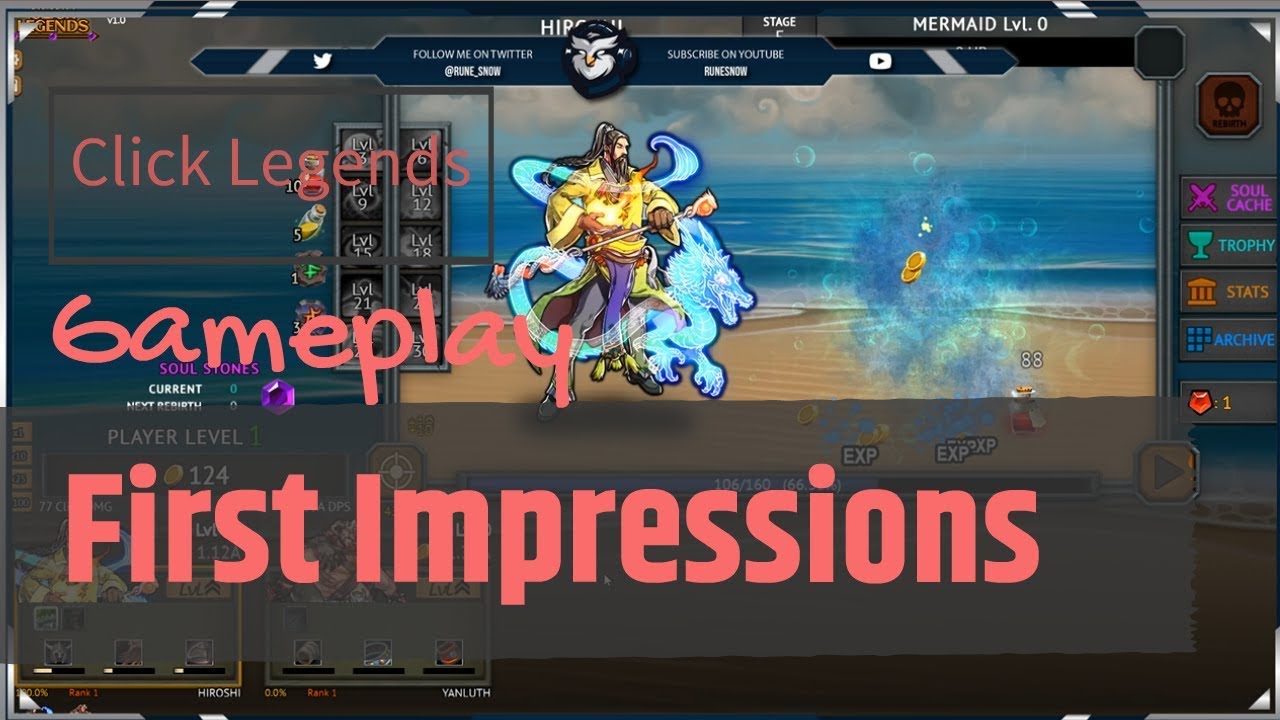 Click Legends - Gameplay - First Impressions - YouTube