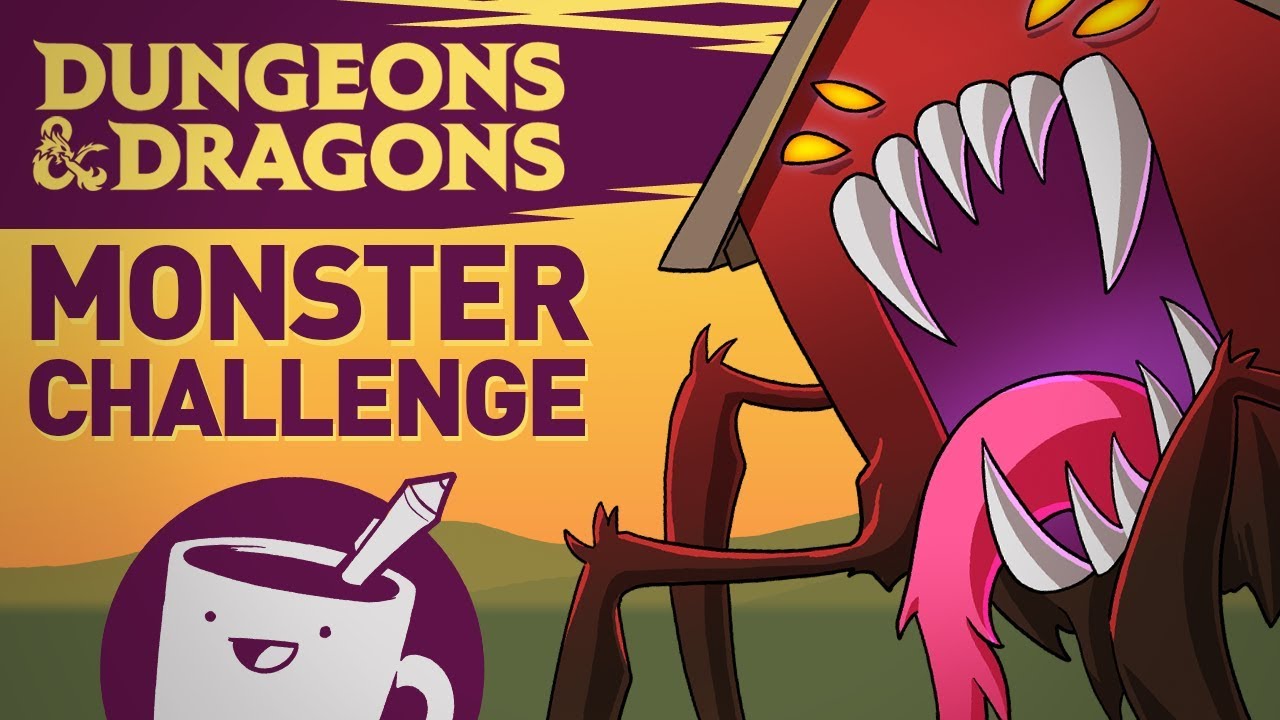 Artists Draw D&D Monsters (That They've Never Seen) - YouTube