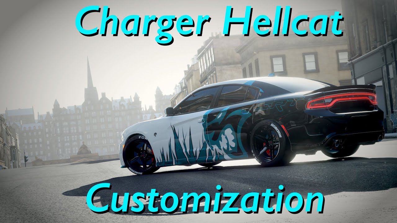 Forza Horizon 4 - Hellcat Charger (Customization) - YouTube