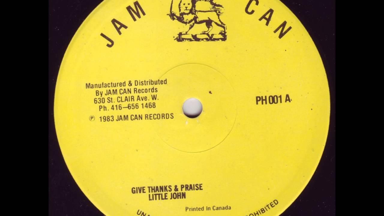 Little John - Thanks & Praise + Dub - 12" Jam Can 1983 - True Love ...