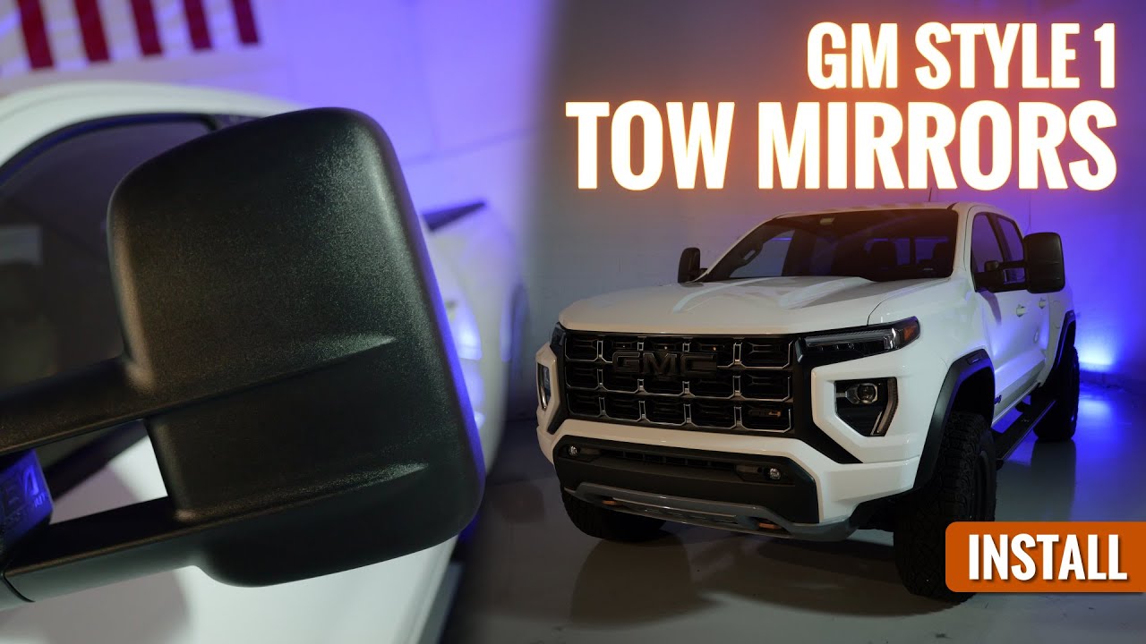 GM Style 1 Tow Mirrors Installation Guide by Boost Auto | 2023-2025 ...