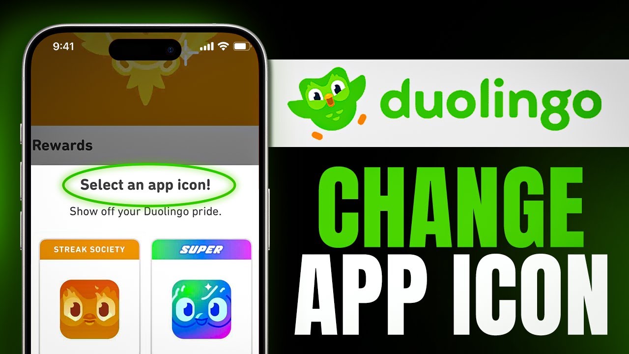 How to Change Duolingo App Icon (Simple Guide) - YouTube