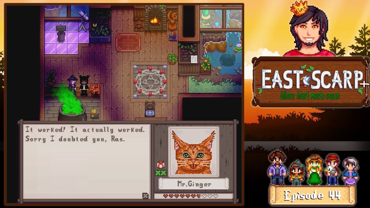 Stardew Valley East Scarp Plus | Mr. Ginger Speaks!? | #44 - YouTube