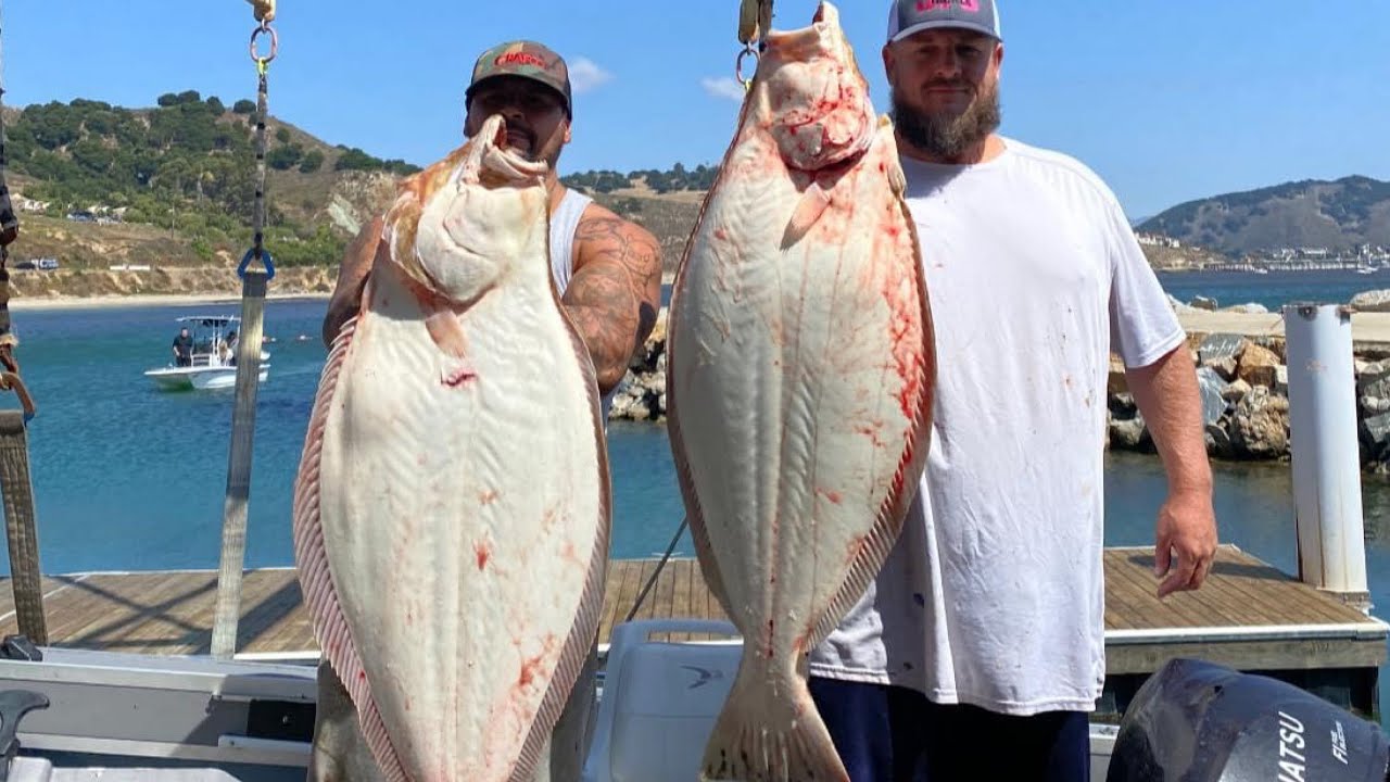 Finally Got My 40” Halibut! Two Twins!! - YouTube