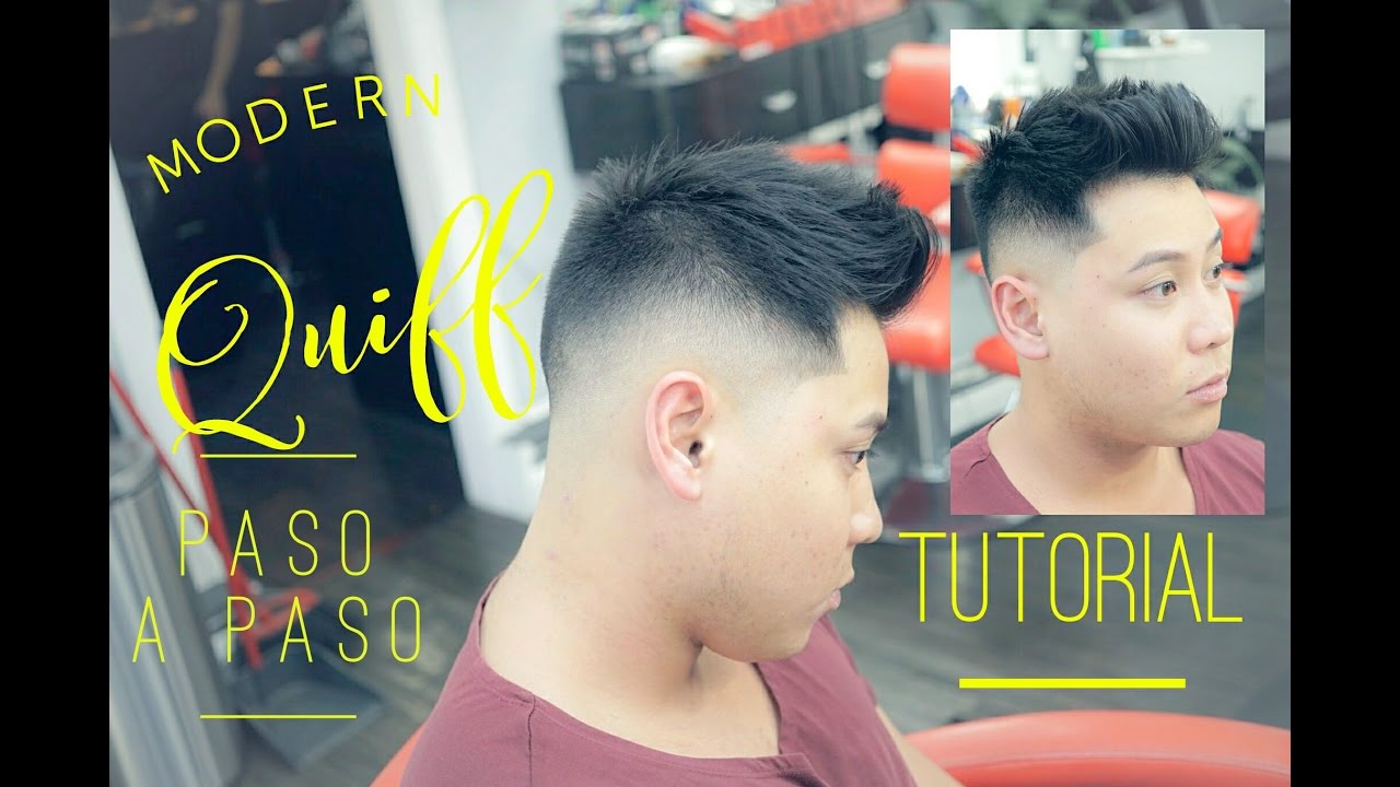 2016 Quiff Moderno con un Desvanecido Mediano - Tutorial Paso a Paso ...