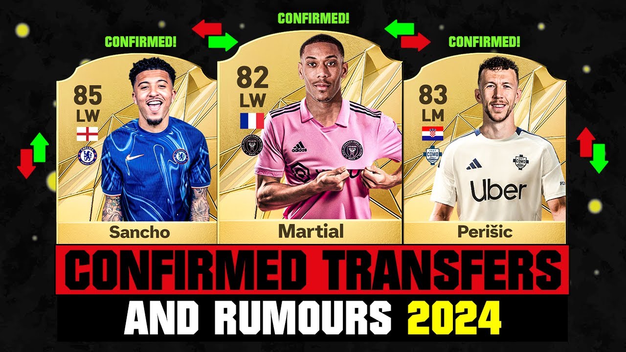 FIFA 25 | NEW CONFIRMED TRANSFERS & RUMOURS! 🤪🔥 ft. Martial, Sancho ...