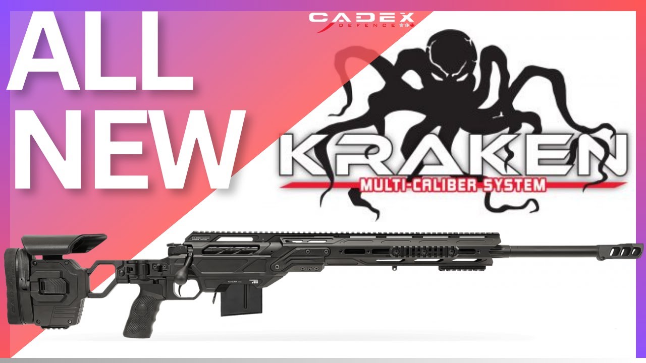 BEST OF BOTH WORLDS? Kraken Multi-Caliber Rifle from CADEX! +Barrel ...