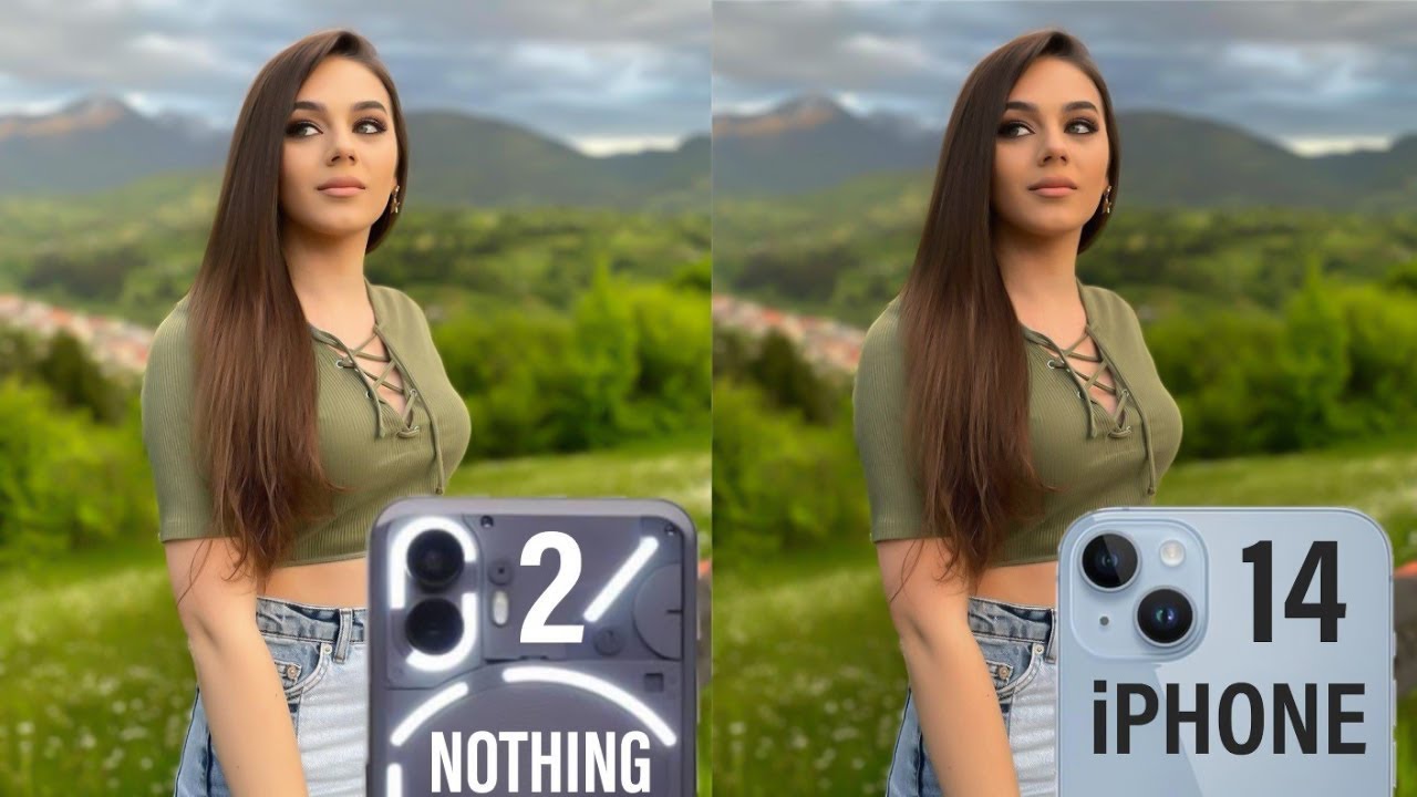 Nothing Phone 2 VS iPhone 14 Camera Test Comparison | Nothing VS iPhone ...