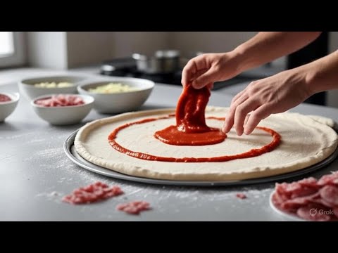 Evde en lezzetli pizzayı böyle yapabilirsin!