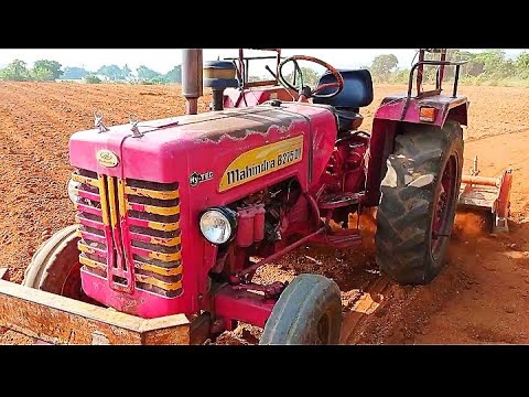 Old Mahindra B 275 42 blade rotavotor performance 🔥🔥🔥