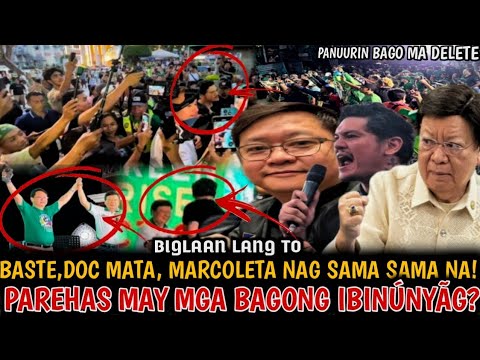 BIGLAAN LANG TO! MAYOR BASTE,DOC MATA, MARCOLETA NAGSAMA SAMA! PAREHAS ...