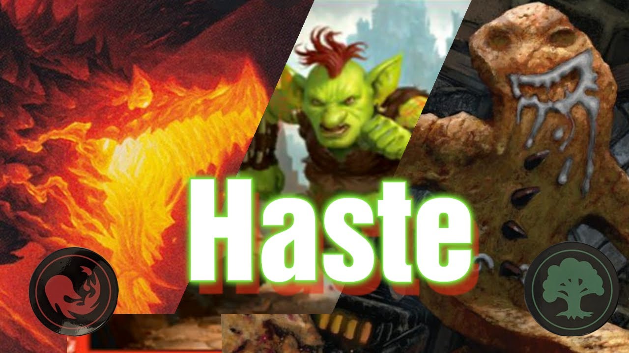 MTG Haste: Evergreen Month Day 6 of Magic: the Gathering - YouTube