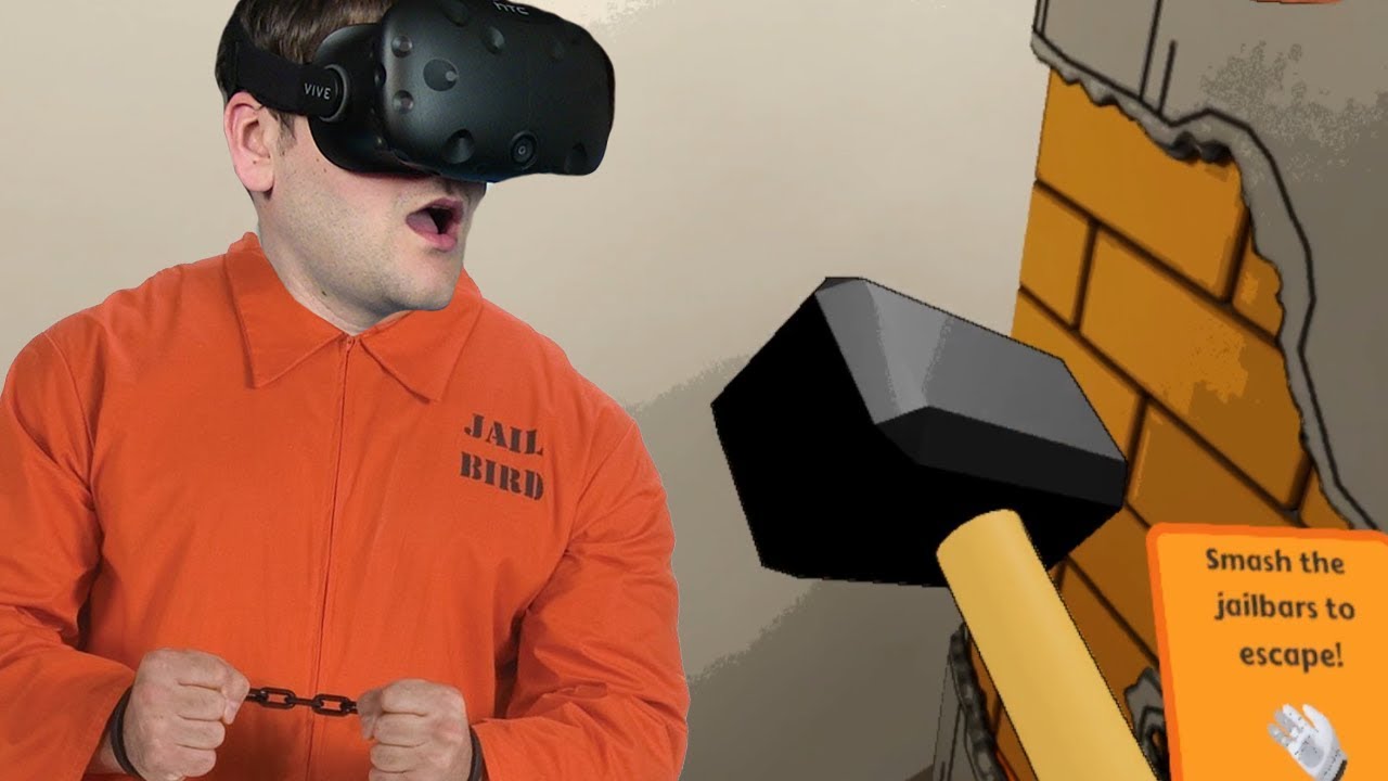 UCIEKAMY Z WIĘZIENIA - Prison Boss VR (#3) HTC VIVE VR - YouTube