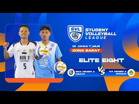 🔴ELITE 8 | SMA NEGERI 2 NGAWI vs MAN 2 KOTA MADIUN | Putra - Student Volleyball League 2026