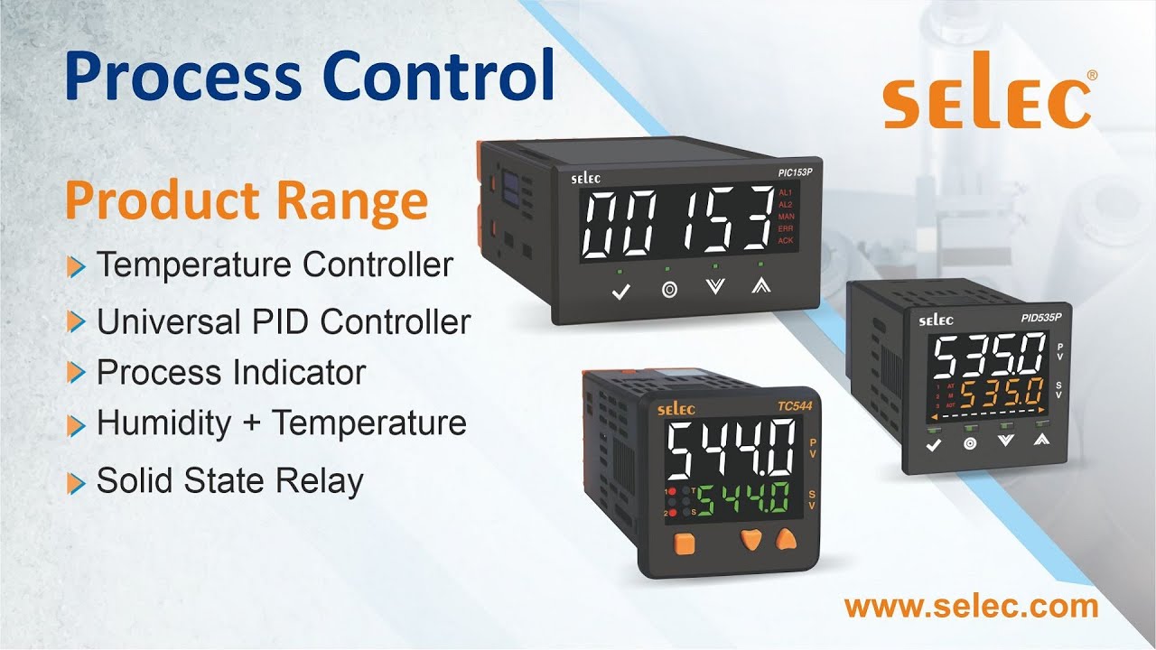 Selec Controls Product Range: Process Control - YouTube