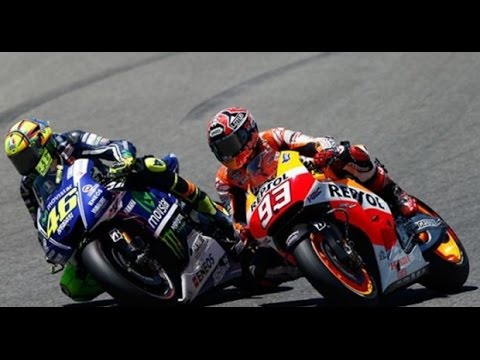 MOTOGP - BEST OF VALENTINO ROSSI vs MARC MARQUEZ M0TEGI - YouTube