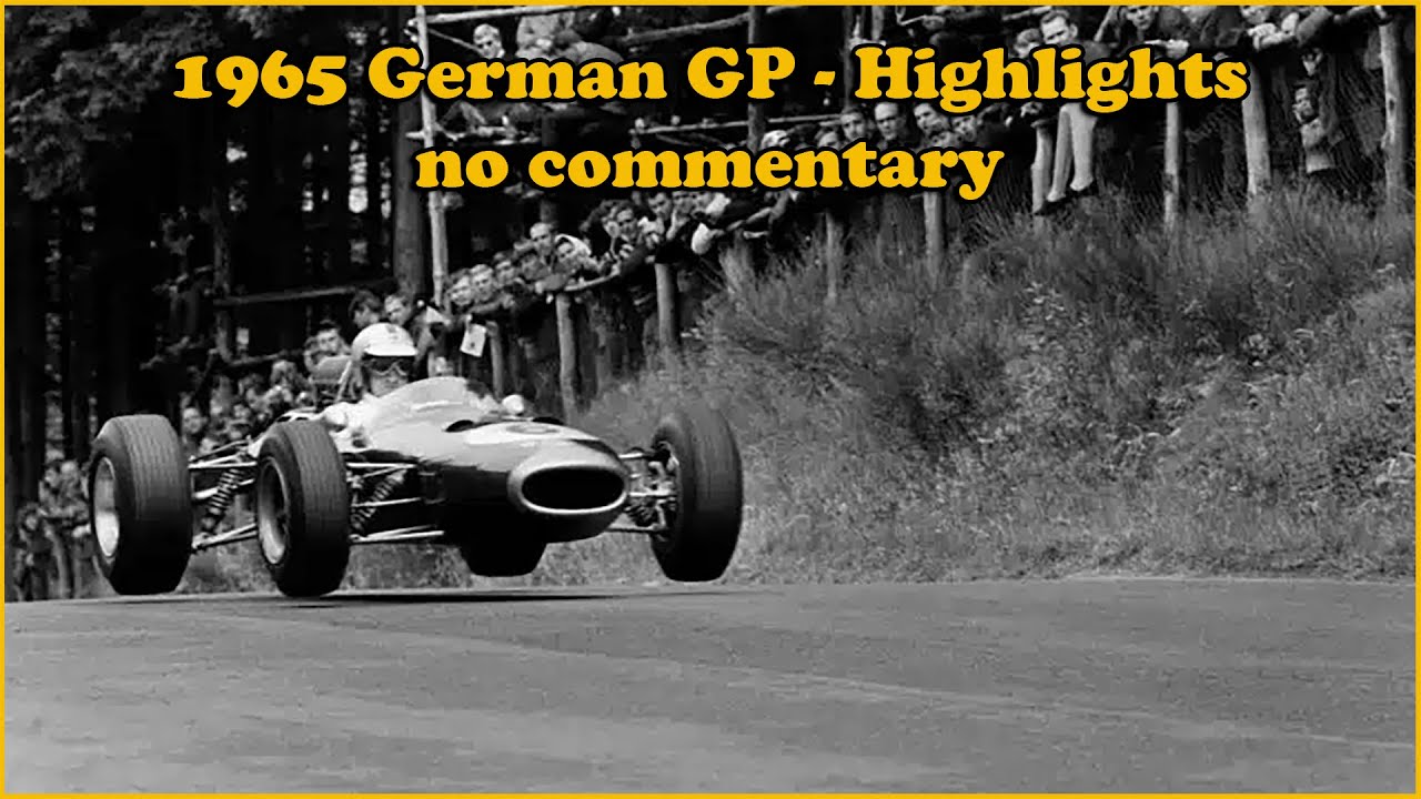 1965 German GP - Extended Highlights (no commentary) - YouTube