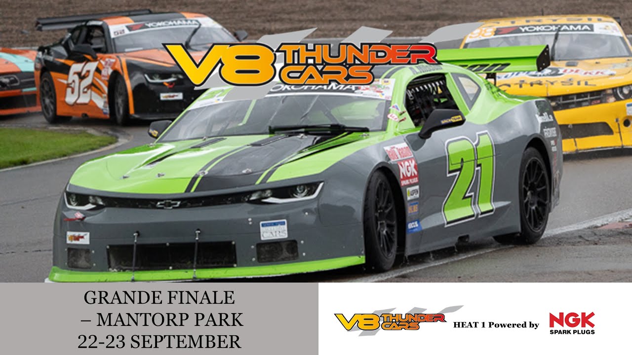 V8 Thunder Cars - Grande Finale Mantorp Park - Heat 1 - YouTube