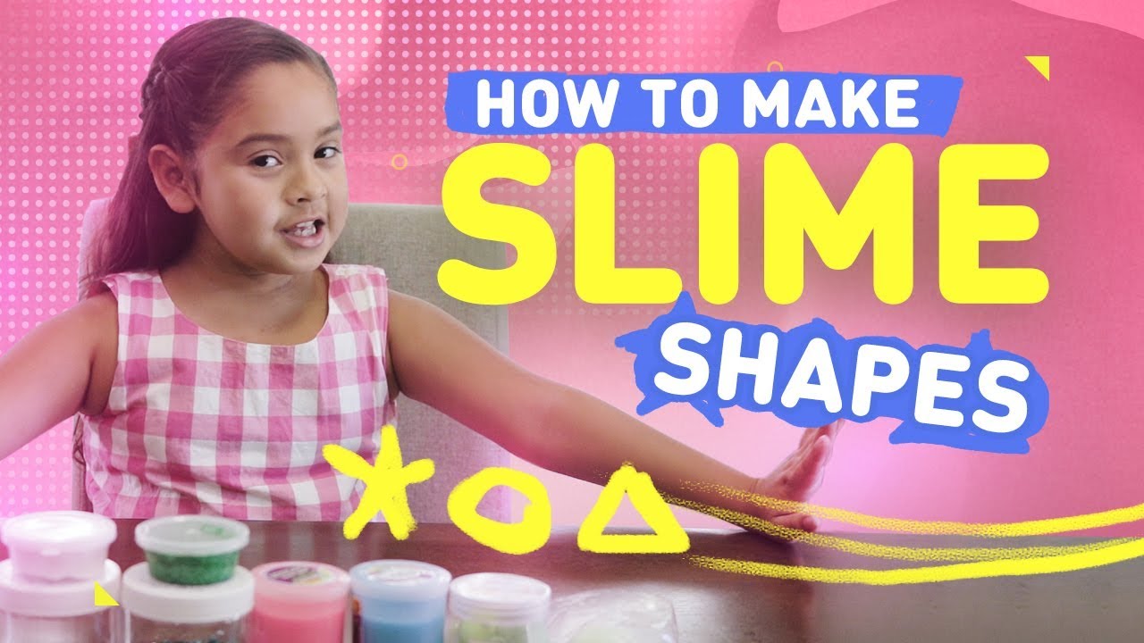 How To Make Slime Shapes - Star Earth Triangle - YouTube